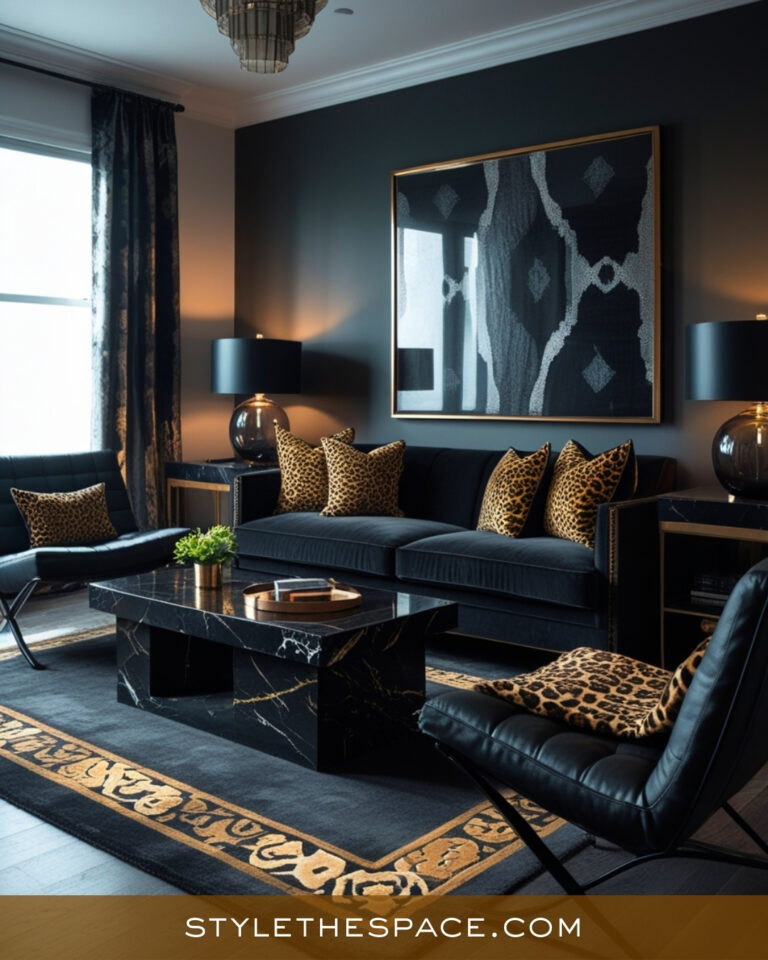 28 Leopard Print Living Room Ideas That Look Stylish and Timeless ...
