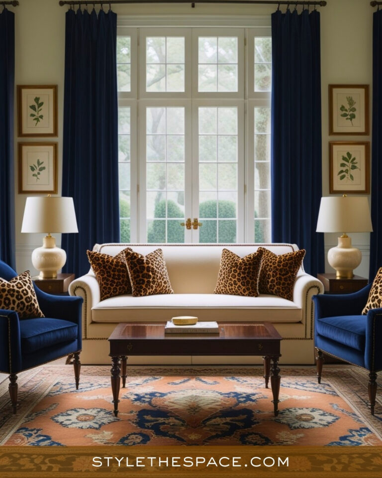 28 Leopard Print Living Room Ideas That Look Stylish and Timeless ...