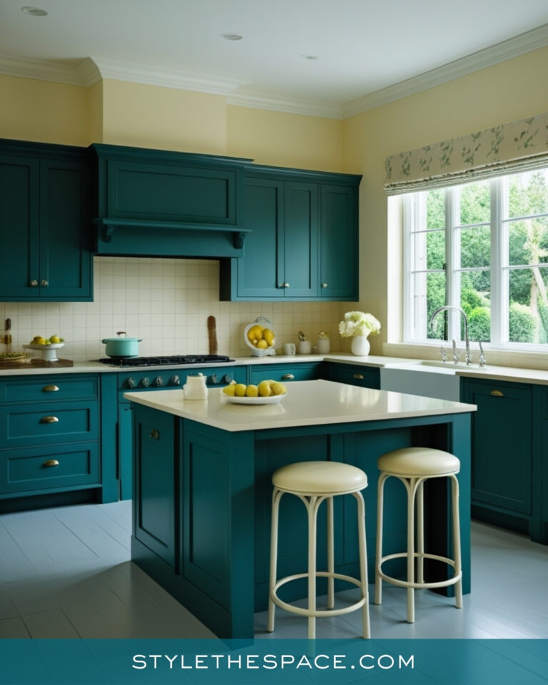 28 Stunning Teal Kitchen Ideas That Prove This Color Never Goes Out of ...