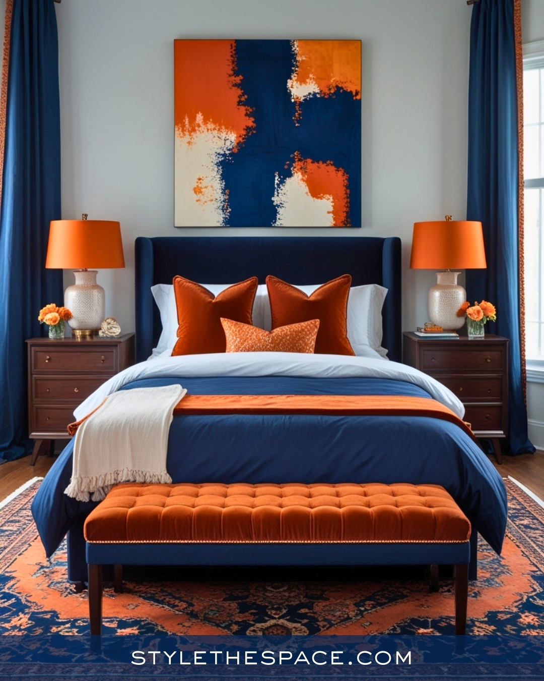 32 Navy Blue Bedroom Ideas That Feel Calm, Stylish and Timeless - Style ...